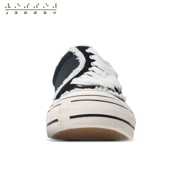 xVESSEL G.O.P. Low 歪SHOE 全硫化乞丐鞋 男女同款 黑白 - xVESSEL|xVESSEL 解構鞋|xVESSEL ...